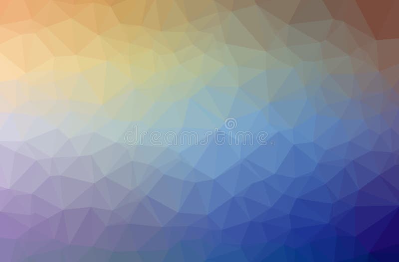 Illustration of Blue Poligon Modern Multicolor Background. Stock ...