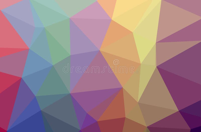 Illustration of Blue Poligon Nice Multicolor Background. Stock ...