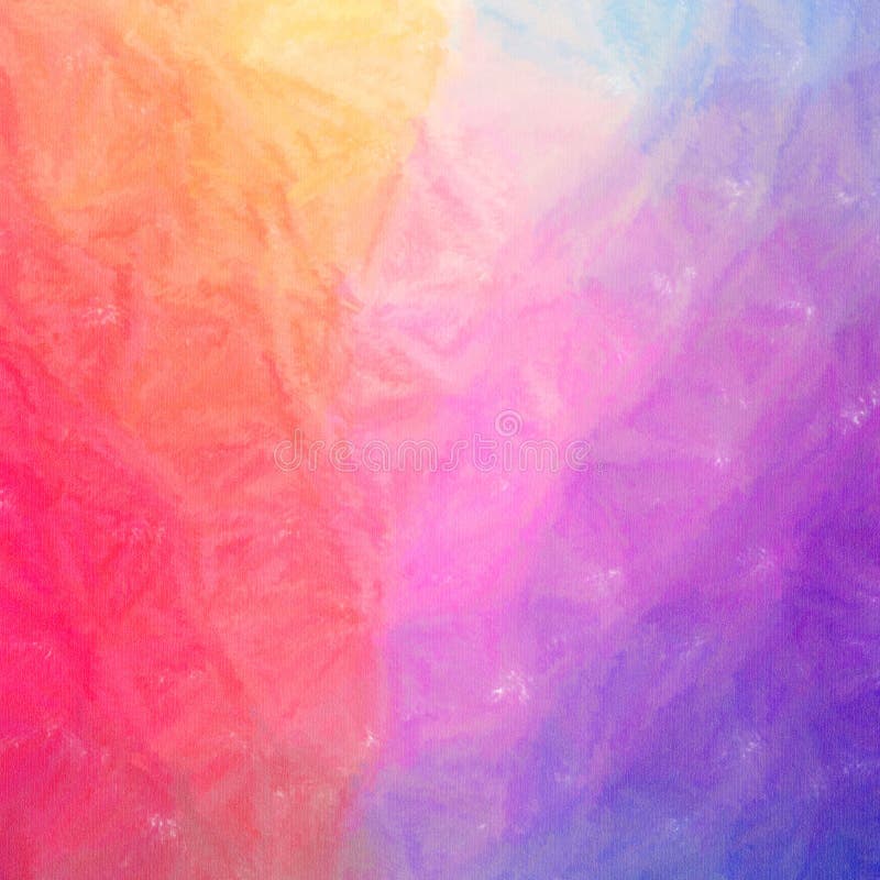 Illustration of Blue and Red Wax Crayon Square Background. Stock ...