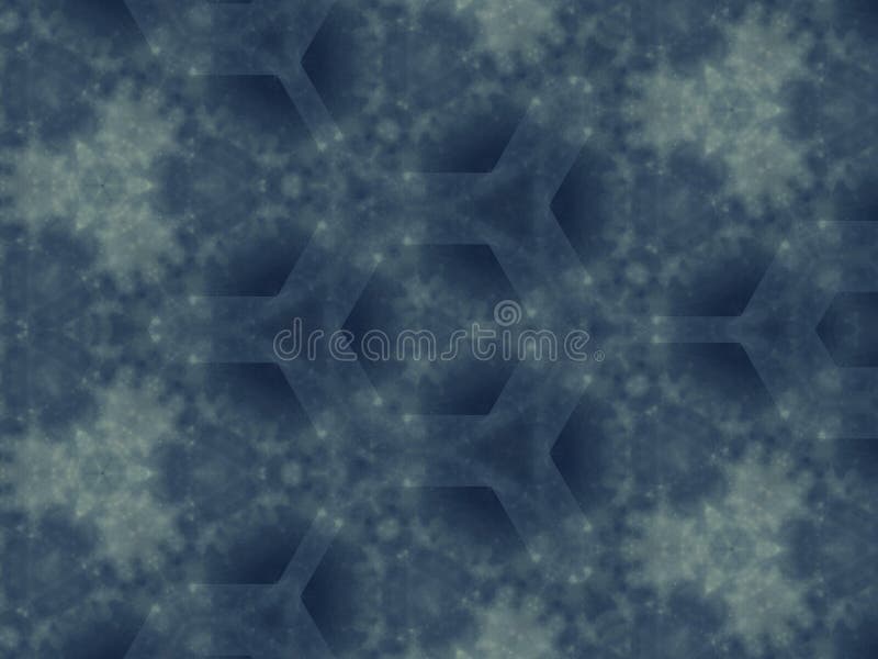 Illustration of Blue Snowflake-shaped Texture for Background or ...