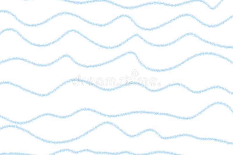Illustration of Blue Uneven Stripes on a White Background Stock ...