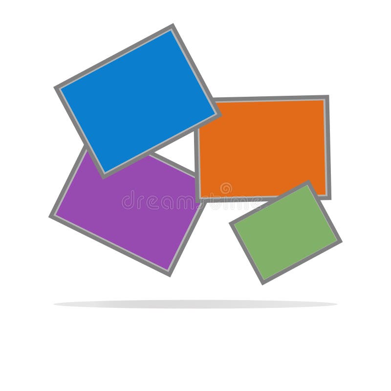 Illustration Board and Branding Presentation. Creative Theme Template ...