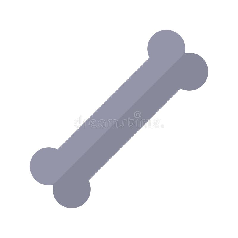 Illustration Bone Icon for Personal and Commercial Use. Stock ...