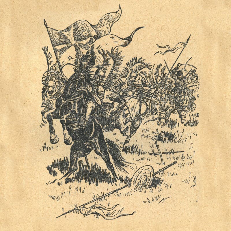 Illustration from the Book Bohdan Khmelnytskyi, M. Starytskyi Stock ...