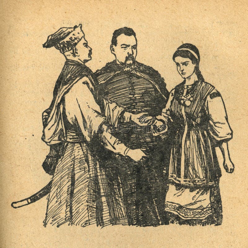 Illustration from the Book Bohdan Khmelnytskyi, M. Starytskyi Stock ...
