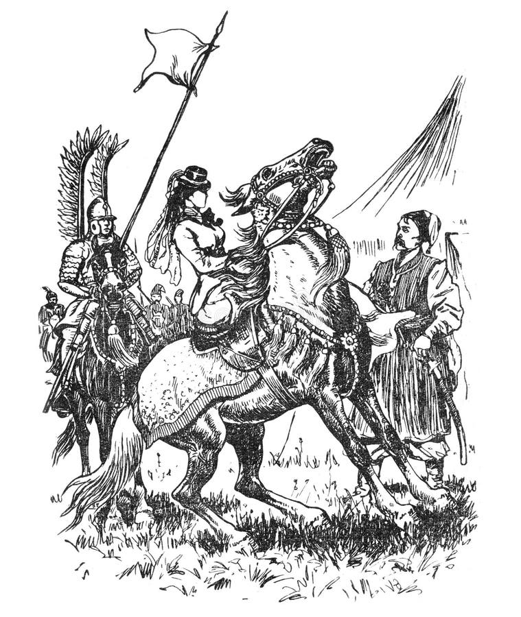 Illustration from the Book Bohdan Khmelnytskyi, M. Starytskyi Stock ...