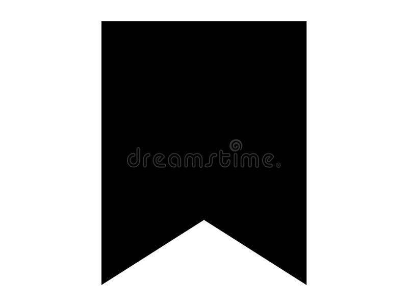 Illustration of Bookmark Icon (save Mark) Stock Illustration ...