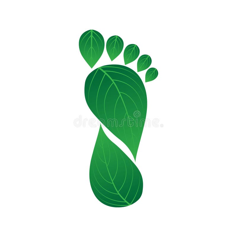Green Footprint Illustration Stock Illustrations – 14,628 Green ...