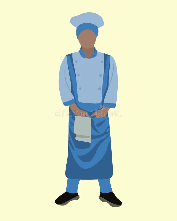 Illustration of a Boy Cook. Stock Vector - Illustration of isolated ...