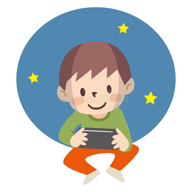Cartoon Boy Playing Computer Game Stock Illustrations – 1,157 Cartoon ...
