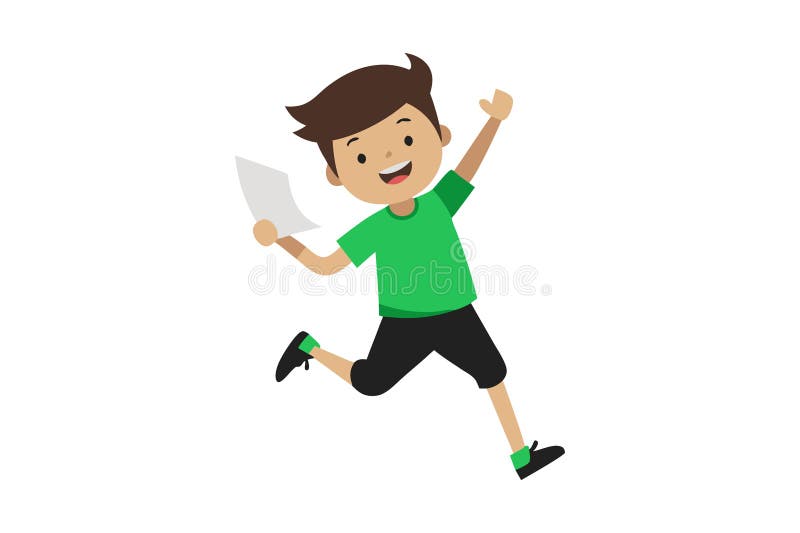 Boy Running Paper Stock Illustrations – 473 Boy Running Paper Stock ...