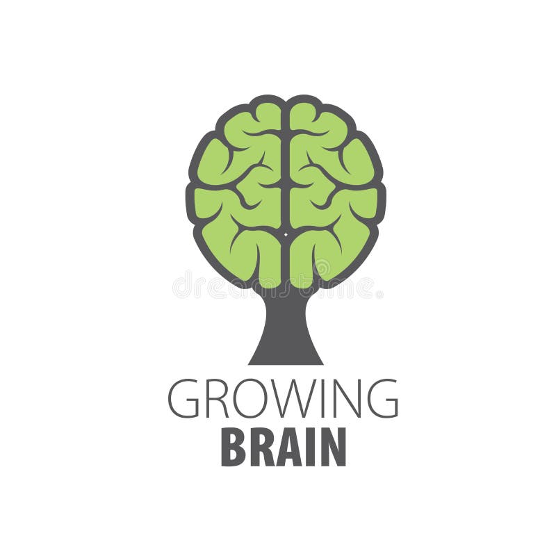 Vector brain logo stock vector. Illustration of digital - 126240690