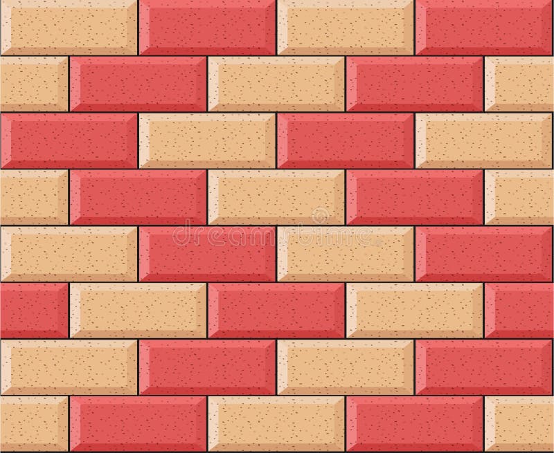 Bricks background concept stock vector. Illustration of construction ...