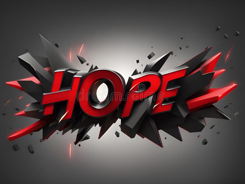 Black HOPE icon or logo stock vector. Illustration of logo - 131517686