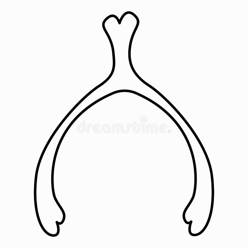 Wishbone Clipart Stock Illustrations – 14 Wishbone Clipart Stock ...