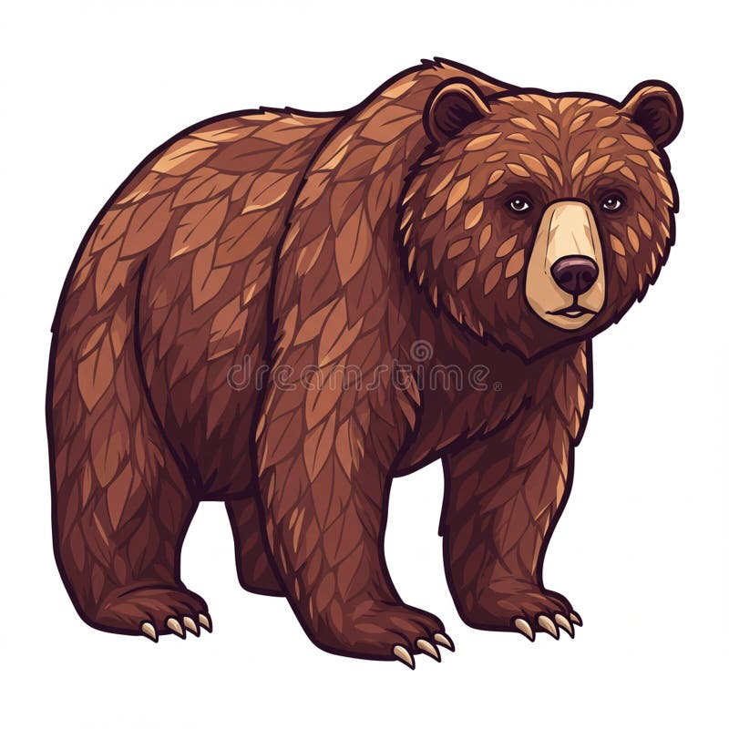 Short Stylized Fur Stock Illustrations – 210 Short Stylized Fur Stock ...