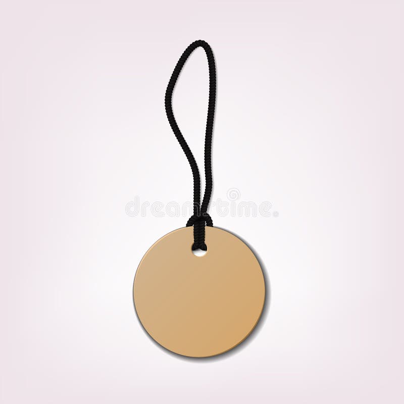 Illustration of brown tag stock vector. Illustration of sign - 72629450