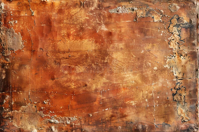 Illustration of Brown Terracotta Colored Background Texture with Worn ...