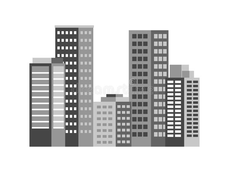 Illustration Building, Building Icon, City Vector Stock Vector ...