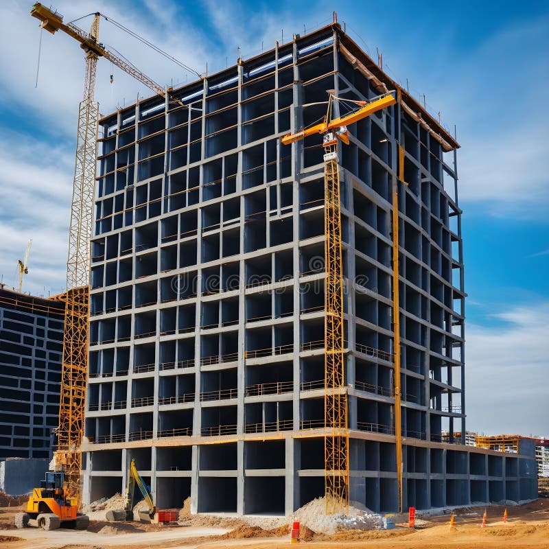 Construction Site Engineering, Industrial Development, and Buildings ...