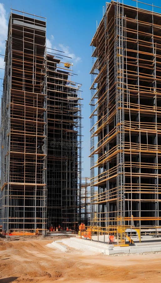 Construction Site Engineering, Industrial Development, and Buildings ...