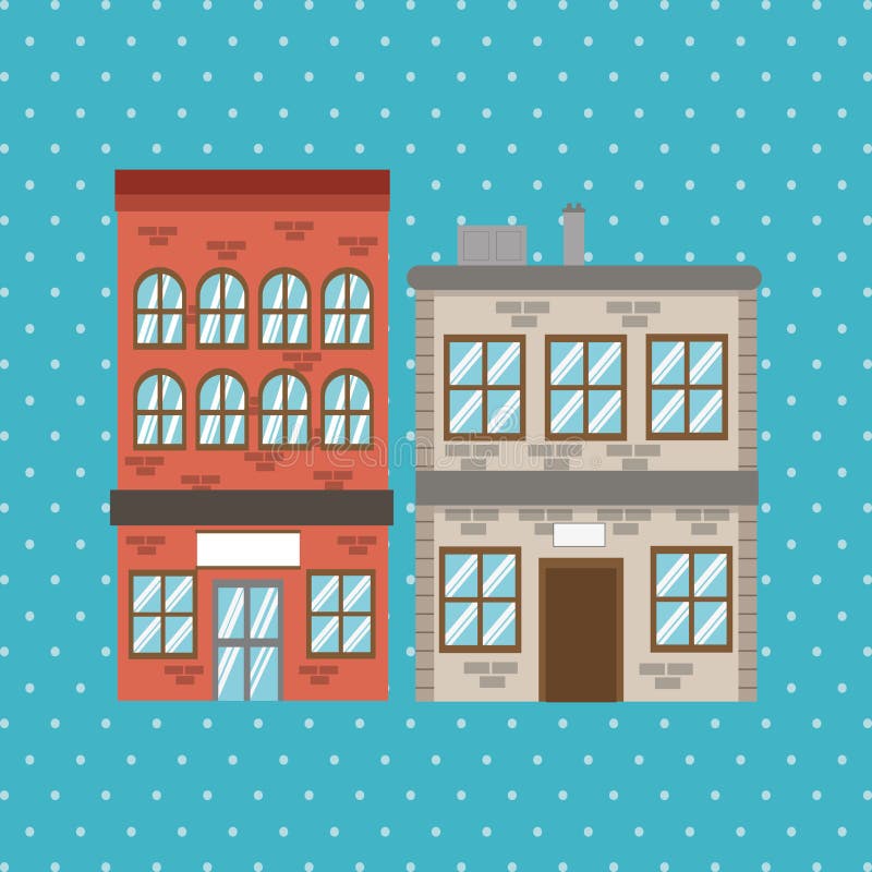 Illustration of Building , Vector Design, Building and Real Estate ...