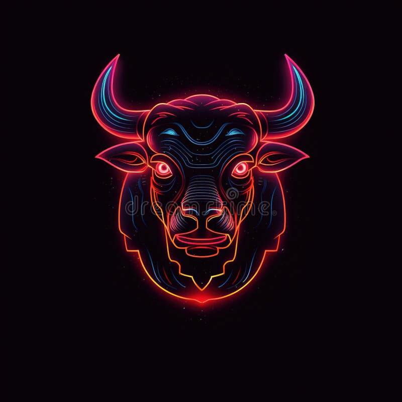 Bulls Neon Stock Illustrations – 31 Bulls Neon Stock Illustrations ...