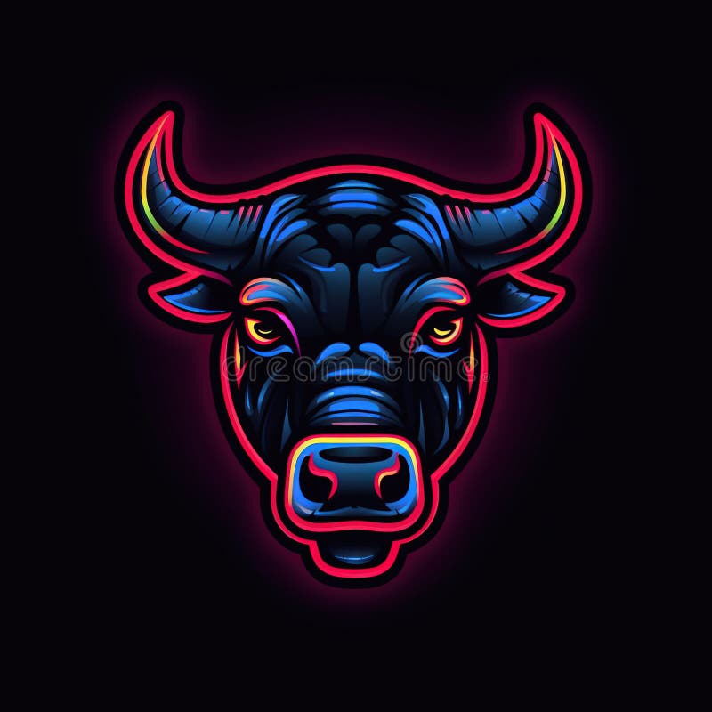 Bulls Neon Stock Illustrations – 31 Bulls Neon Stock Illustrations ...
