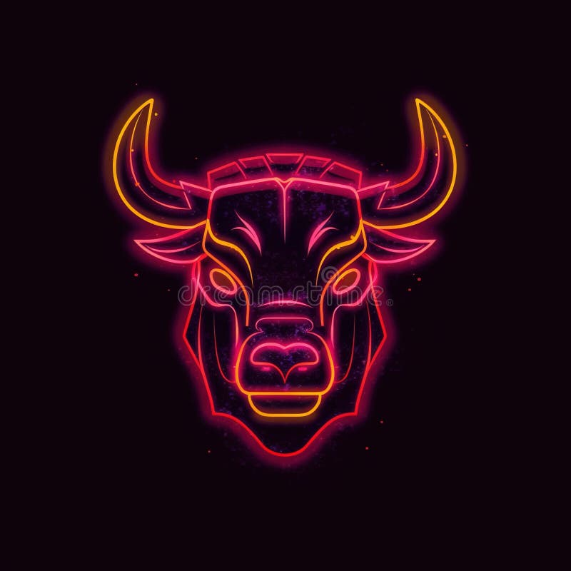 Cool Illustration of a Bull S Head.Created Using Generative AI ...