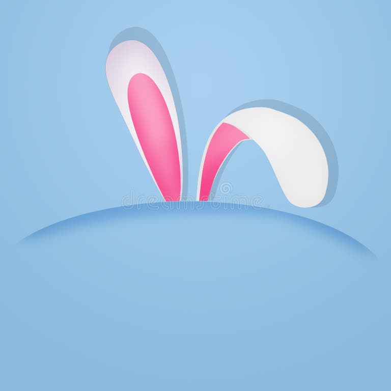 Bunny ears in the pocket stock illustration. Illustration of easter ...
