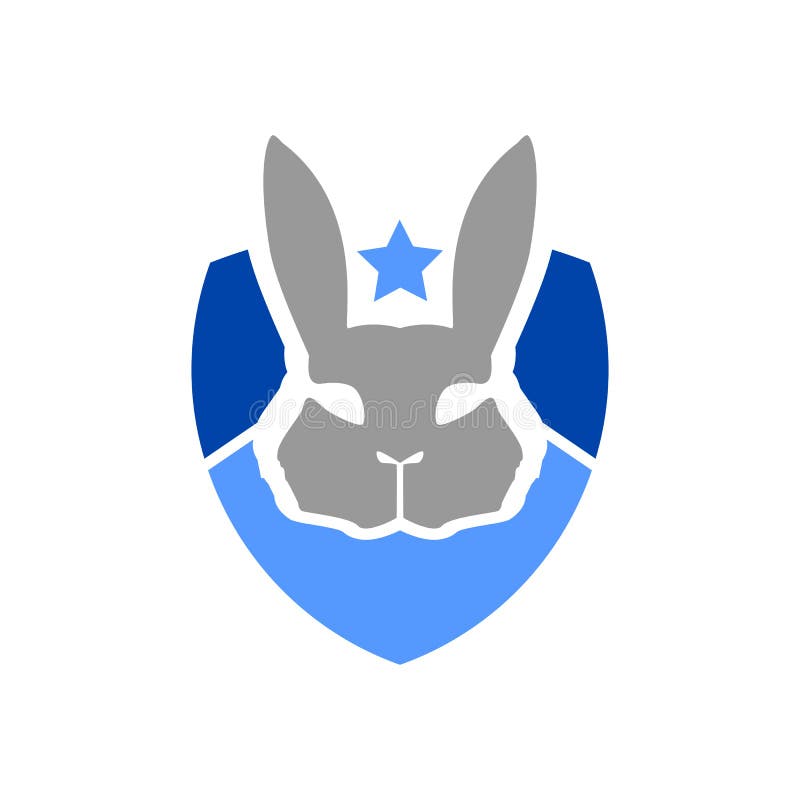 Rabbit Shield Stock Illustrations – 446 Rabbit Shield Stock ...