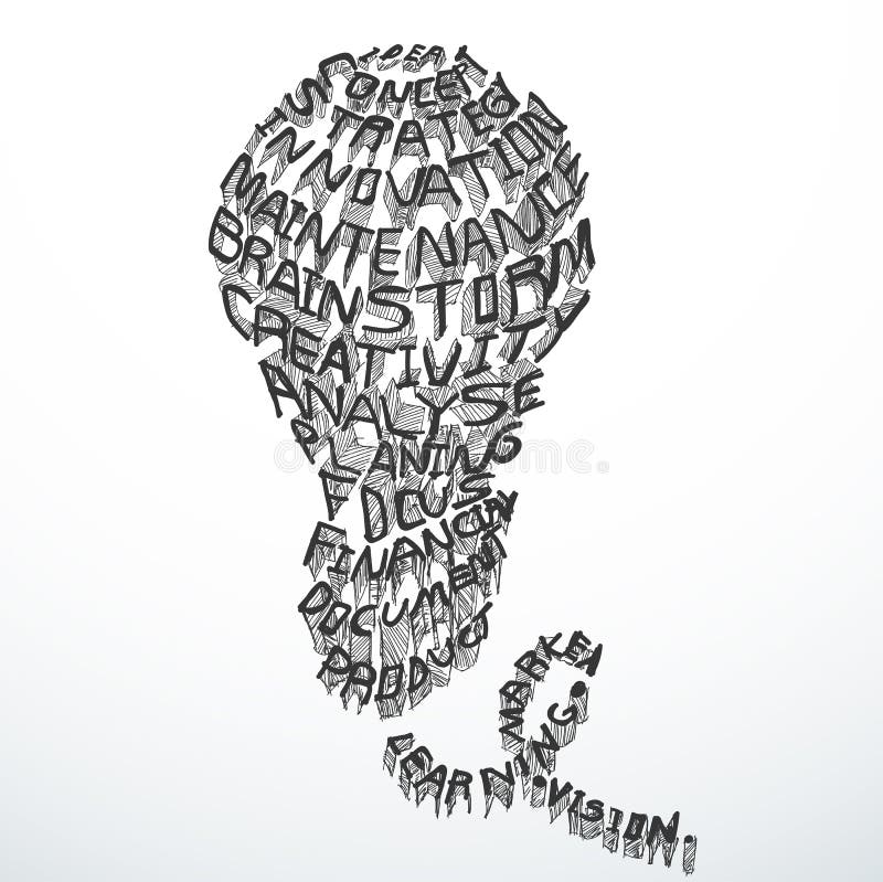 Illustration Business.design Modern Idea and Concept Think Creativity ...