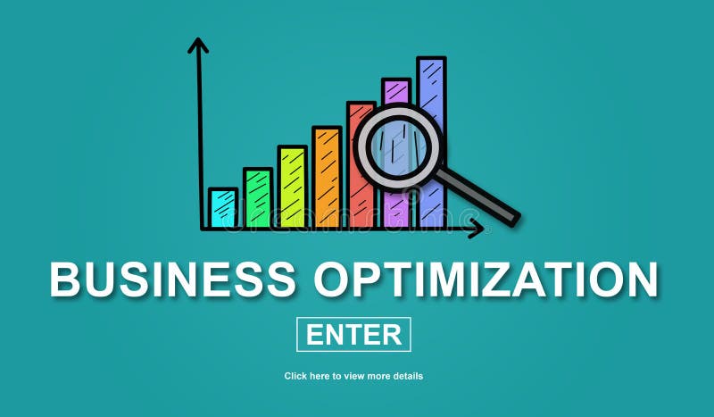 Concept of Business Optimization Stock Illustration - Illustration of ...