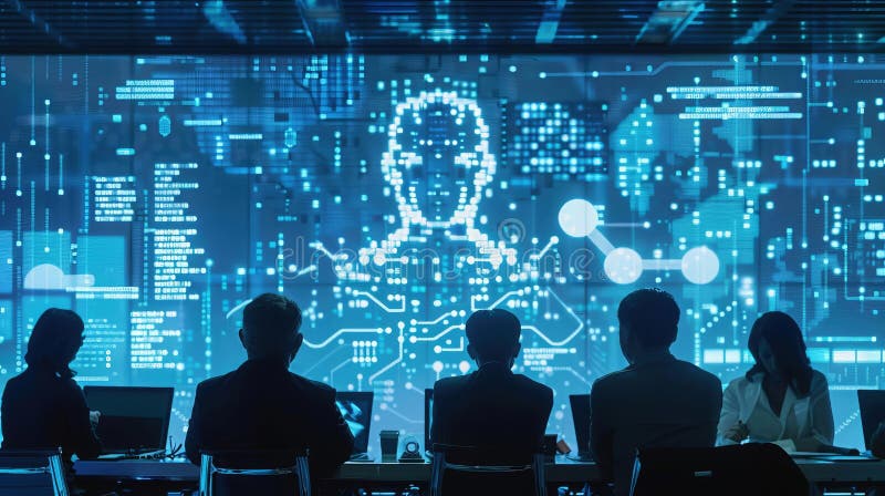 Corporate Conference Panel Discussion Stock Illustrations – 357 ...