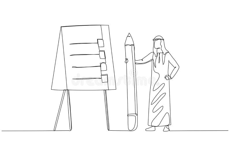 Illustration of Businesswoman Present Action Plan with Checklist Step ... Illustration of Businesswoman Present Action Plan with Checklist Step ...