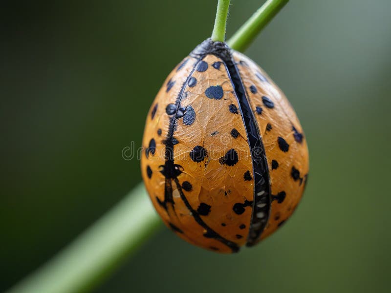 Illustration of a Butterfly First Emerging from Its Cocoon Stock ...