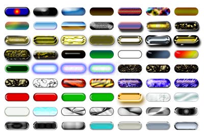 Illustration buttons 01 stock illustration. Illustration of colorful ...