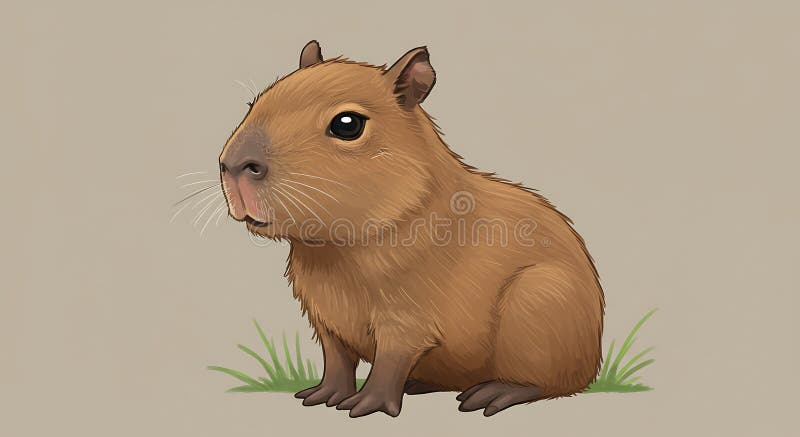 Capybara Body Stock Illustrations – 351 Capybara Body Stock ...