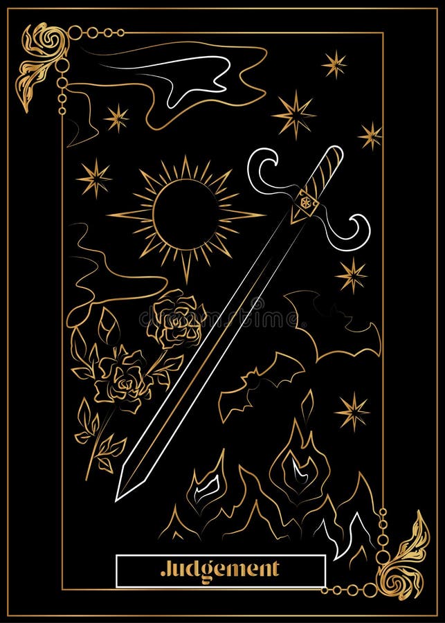 Judgement Tarot Card Stock Illustrations – 45 Judgement Tarot Card ...
