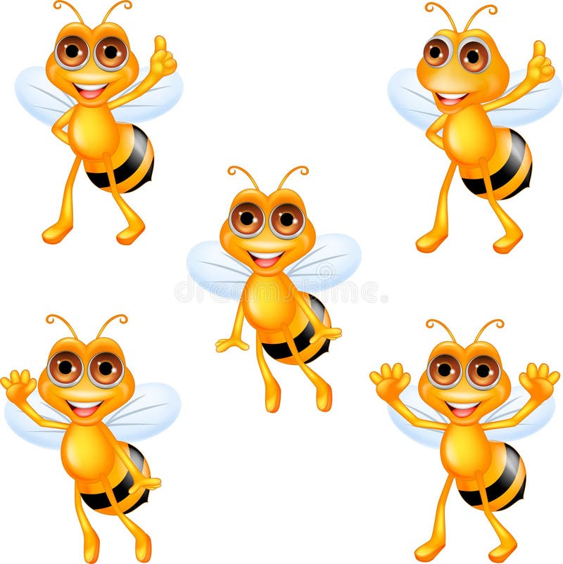 Cartoon Bee Group Stock Illustrations – 1,175 Cartoon Bee Group Stock ...