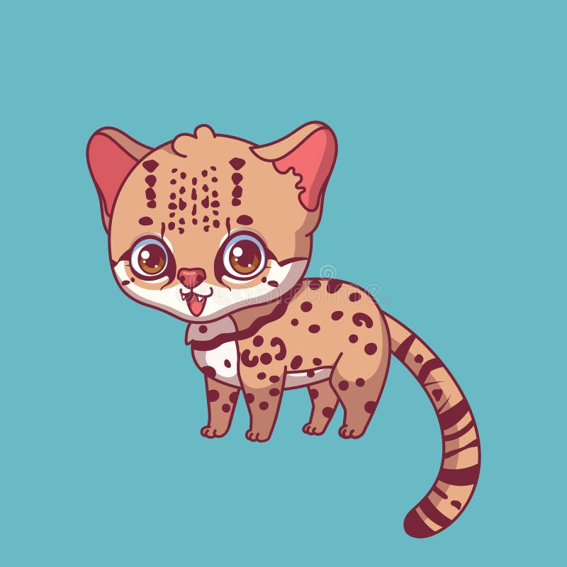 Margay Illustration Stock Illustrations – 39 Margay Illustration Stock ...