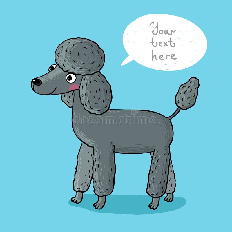 Pink Poodle Drawing Stock Illustrations – 249 Pink Poodle Drawing Stock ...