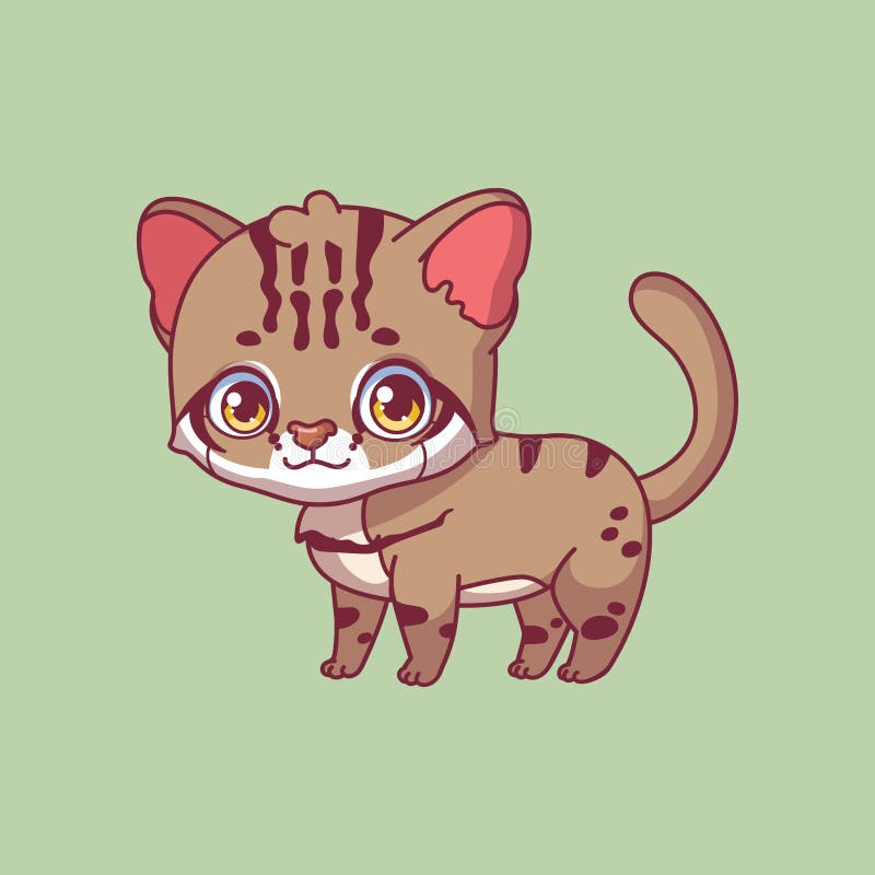 Cat Rusty Spotted Stock Illustrations – 58 Cat Rusty Spotted Stock ...