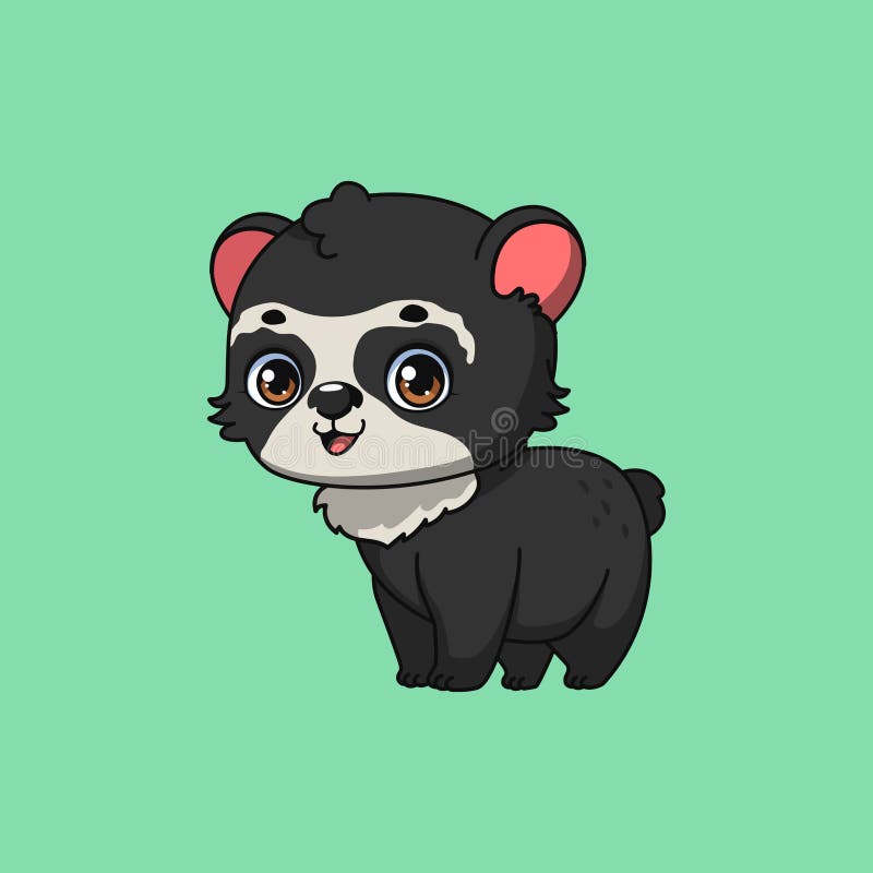 Spectacled Bear Stock Illustrations – 122 Spectacled Bear Stock ...