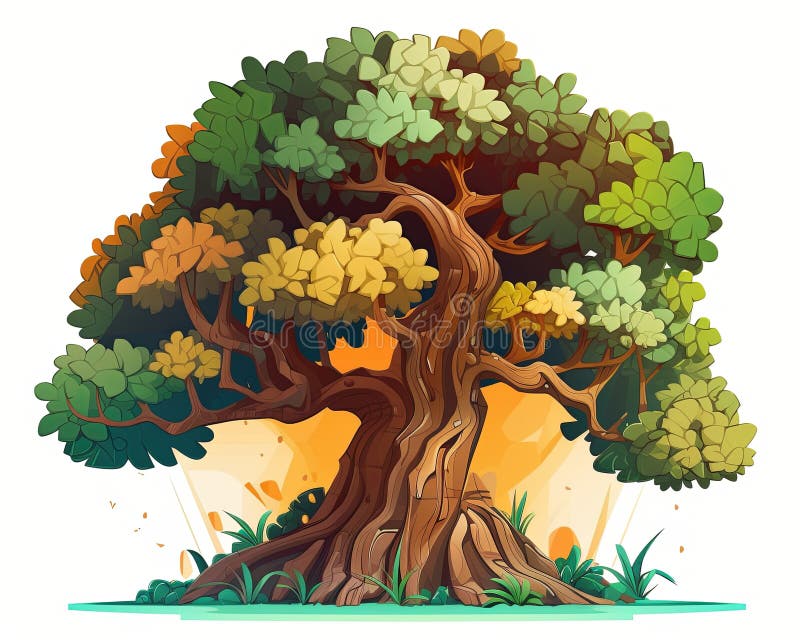 Illustration of a Cartoon Girl with Long Hair and Blue Eyes Stock ...