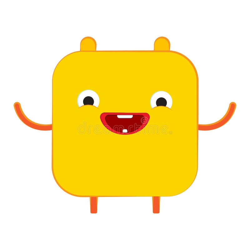 Illustration with Cartoon Weirdo. Comic Illustration. Vector ...