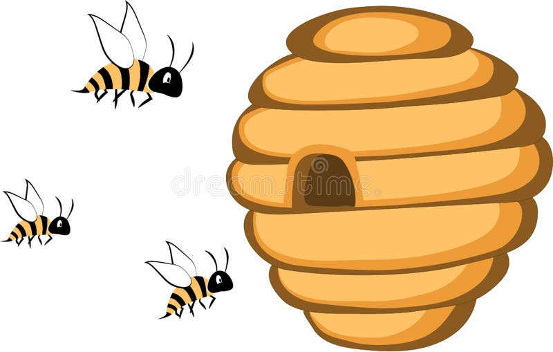 Bees Nest Cartoon