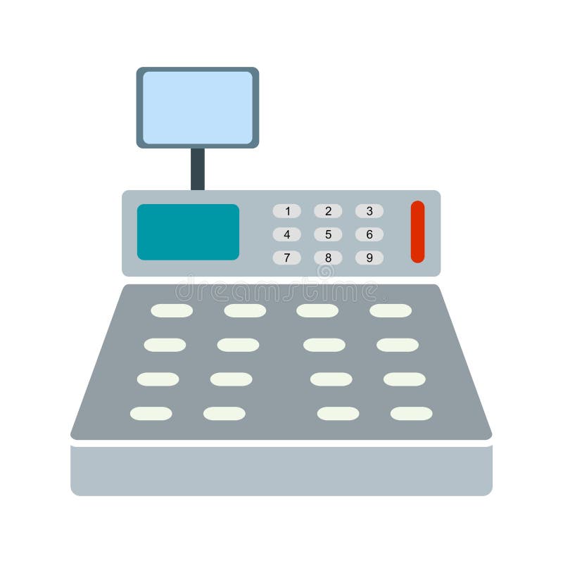 Illustration Cash Counter Icon for Personal and Commercial Use. Stock ...