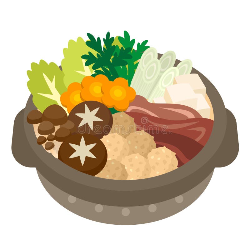 Illustration of casserole stock vector. Illustration of traditional ...