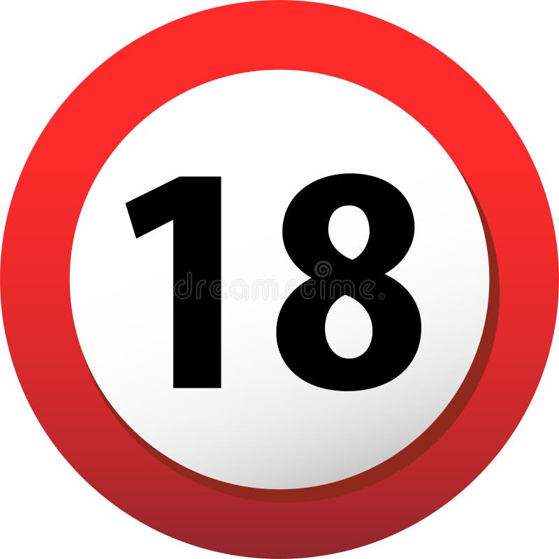 18 certificate mark stock vector. Illustration of expression - 198202569